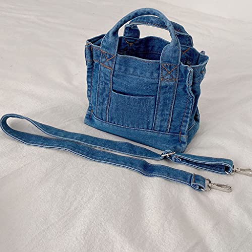 Women Denim Handbag Shoulder Lady Crossbody Bag Tote Messenger Satchel Purse