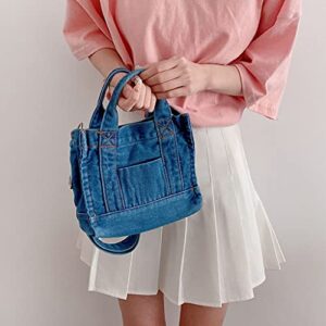 Women Denim Handbag Shoulder Lady Crossbody Bag Tote Messenger Satchel Purse