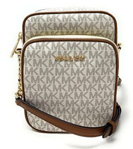 jet set travel medium logo crossbody bag