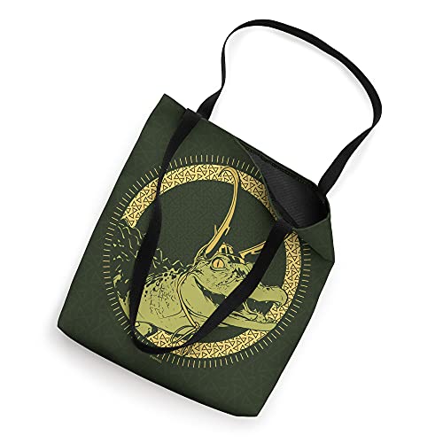 Marvel Loki Alligator Loki with Golden Horns Tote Bag