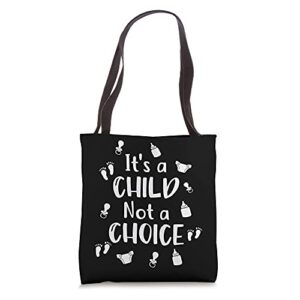 pro life movement conservative – anti abortion pro life tote bag