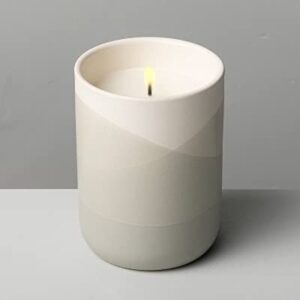 7.76oz Salt Dipped Ceramic Candle - Hearth & Hand™ with Magnolia