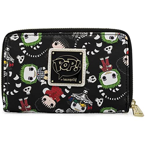 Loungefly POP Beetlejuice Zip Around Faux Leather Wallet