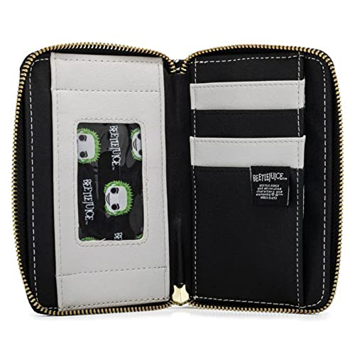 Loungefly POP Beetlejuice Zip Around Faux Leather Wallet