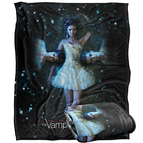 Vampire Diaries Why Choose Officially Licensed Silky Touch Super Soft Throw Blanket 50" x 60"