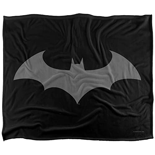 Batman Hush Logo Officially Licensed Silky Touch Super Soft Throw Blanket 50" x 60"