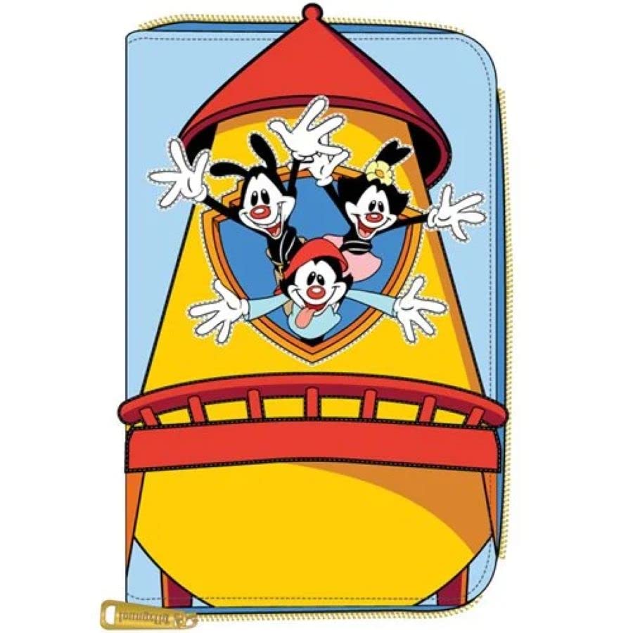 Loungefly Women's Animaniacs WB Tower Zip-Around Wallet