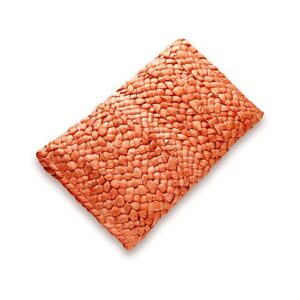 QRZEK Straw Clutch Purses for Women Envelope Woven Clutch Handbags Casual Straw Handmade Bag