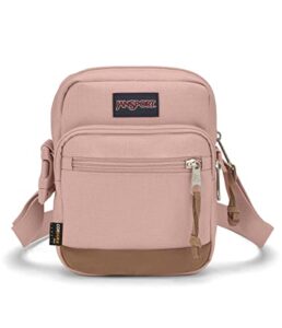 jansport core crossbody, misty rose