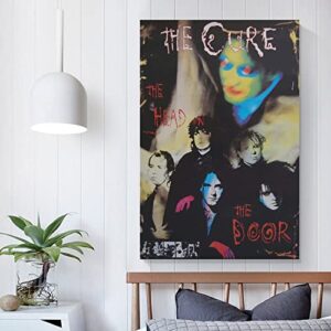 VMSM 80s Rock Band retro music posters for room aesthetic album cover the Head on Door Canvas Art Poster And Wall Print Bedroom Decor 12x18inch(30x45cm)