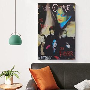 VMSM 80s Rock Band retro music posters for room aesthetic album cover the Head on Door Canvas Art Poster And Wall Print Bedroom Decor 12x18inch(30x45cm)