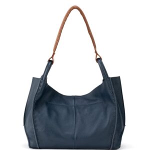 The Sak Los Feliz Medium Tote Bag in Leather, Unlined, Roomy Shoulder Purse