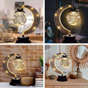 Cocomong Sympathy Gift Memorial Gifts Moon Lamp for Loss of Mother Father, Bereavement Condolence Remembrance in Memory of Loved One Gifts for Loss Loved Ones