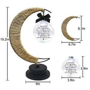 Cocomong Sympathy Gift Memorial Gifts Moon Lamp for Loss of Mother Father, Bereavement Condolence Remembrance in Memory of Loved One Gifts for Loss Loved Ones