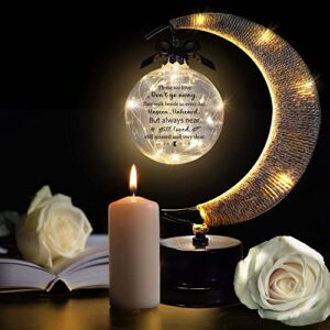 Cocomong Sympathy Gift Memorial Gifts Moon Lamp for Loss of Mother Father, Bereavement Condolence Remembrance in Memory of Loved One Gifts for Loss Loved Ones