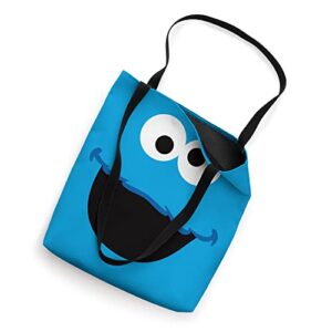 Sesame Street Cookie Monster Face Tote Bag