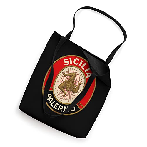 Sicilia Palermo - Vintage Style Palermo Sicily Tote Bag