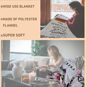 Happy Retirement Gift for Women Men Ultra Soft Retired Throw Blankets Flannel Blanket for Coworker Friend Gifts Bedding Sofa (Retirement#01, 60x50inch)