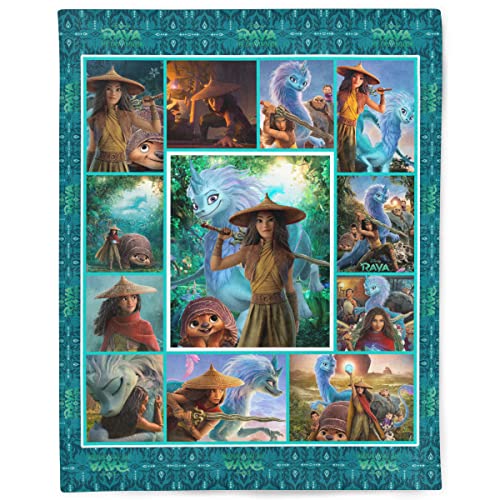 Comedy Quote Throw Fleece Sherpa Blanket Raya Bedding and Flannel The Quilt Last Soft Dragon Warm Winter Cover for Sofa and Bed, Multicolor, 30x40in, 50x60in, 60x80in