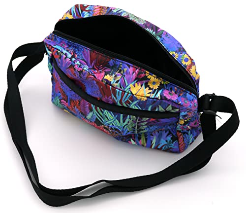 LeSportsac Classic Collection Daniella Crossbody Minibag in Night Garden