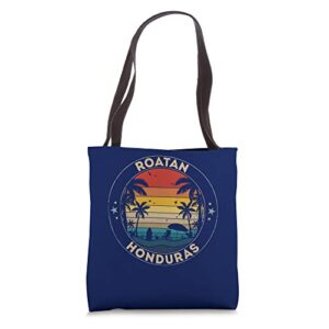 roatan souvenir – honduras reminder tote bag