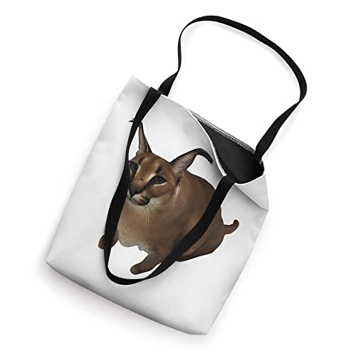 Big Floppa Meme Cat Tote Bag