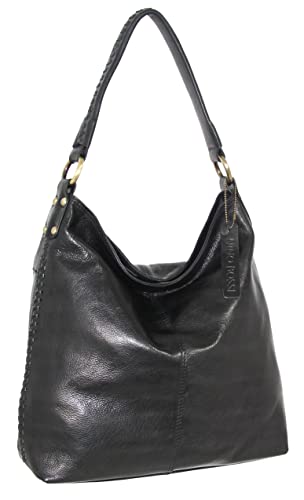 Nino Bossi Handbags Aislynn Hobo (Black)