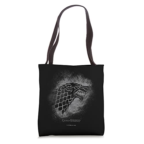 Game of Thrones Stark Sprayed Outline Sigil Tote Bag