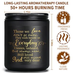 Sympathy Gift in Memory of Loved One Lavender Scented Candle Thoughtful Condolences Grief Gifts for Bereavement Funeral Remembrance Sorry for Your Loss Mother Father