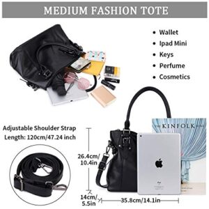 VX VONXURY Hobo Bag for Women, Tote Bag Shoulder Crossbody Bags Satchel Purses for Women