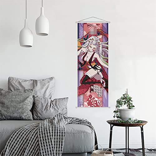 Anime Poster Wall Scrolls Canvas Slayer Corps Hanging Paintings Wall Art Decor for Home Dorm Office 9.8x26.78in