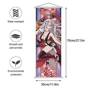 Anime Poster Wall Scrolls Canvas Slayer Corps Hanging Paintings Wall Art Decor for Home Dorm Office 9.8x26.78in