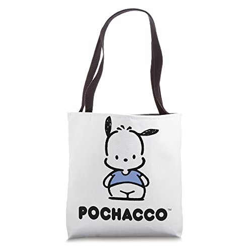 Pochacco Character Front and Back Tote Bag