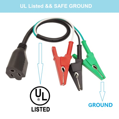 Bytcew HVAC Tools Kit Accessory for Circuit Breaker Finder Vacuum Pump, Ac Guages Clearance and Equipment, Compatible with Yellow Jacket 69522, 69411,RT310,RT250,RT310,ET300,ET310