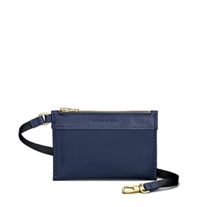 Gnome & Bow - Three Musketeers Dryna Medium Crossbody Sling Handbag Detachable Pouch (Leather) (Blue)