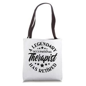 retired ot occupational therapist class 2022 2023 retirement tote bag