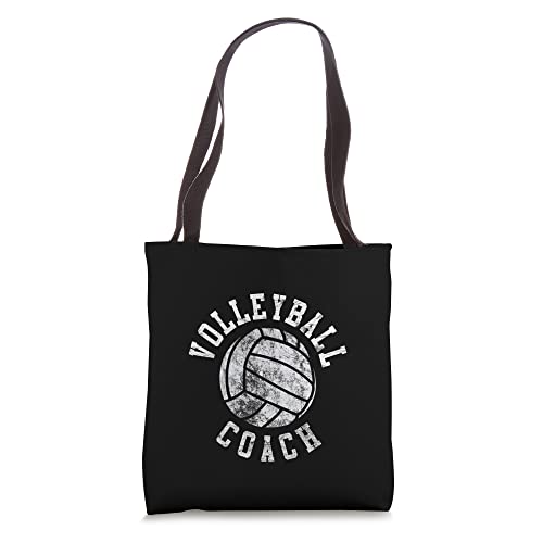 Vintage Volleyball Coach Tote Bag