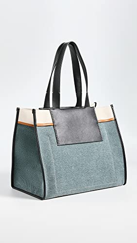 Proenza Schouler White Label Women's XL Morris Canvas Tote, Blue, One Size