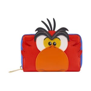 loungefly wallet: aladdin iago cosplay wallet – amazon exclusive, multicolor