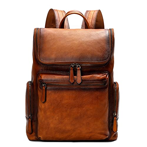 SMLZV Women's Backpack Purse, Retro Shoulder Bag Satchel Handbags, Travel Bags Daypacks Bookbag for Work, Travel, School (Color : Brown)