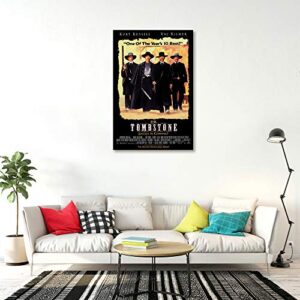 Tombstone - Movie Poster (Regular Style - Black) (Size: 24" x 36")