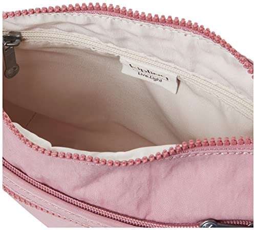 Kipling Womens WomenÂ’s Arto Small Crossbody Bag, Lightweight Everyday Purse, Casual Nylon Shoulder Bag, Lavender Blush, 9.75 L x 8.25 H 1.25 D US