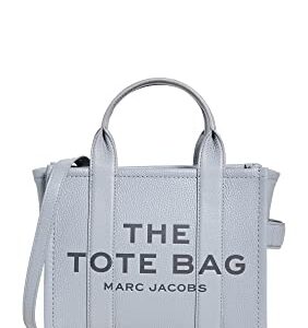 Marc Jacobs Women's The Mini Tote, WOLF GREY, Blue, Graphic, One Size