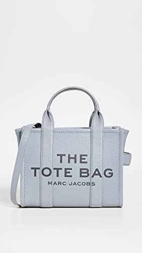 Marc Jacobs Women's The Mini Tote, WOLF GREY, Blue, Graphic, One Size