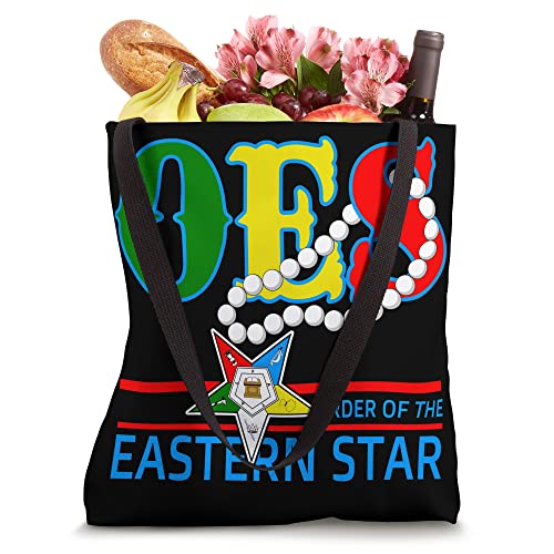 OES Star Necklace Order of the Eastern Star Mother's Day Tote Bag