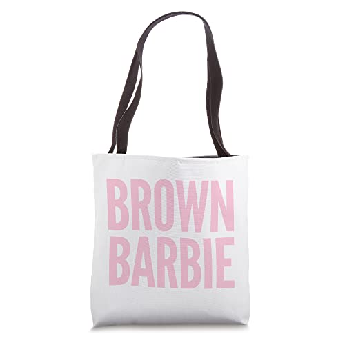 Brown Barbie Tote Bag