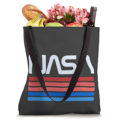 60s 70s Vintage Retro NASA Worm Logo Vintage NASA gift idea Tote Bag