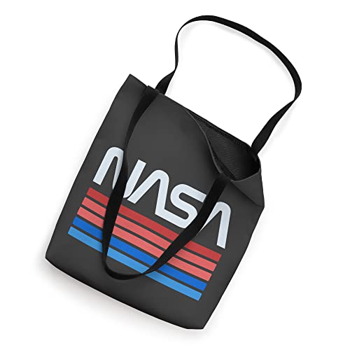 60s 70s Vintage Retro NASA Worm Logo Vintage NASA gift idea Tote Bag