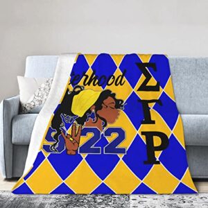 lmgsx sigma gamma rho throw blanket super soft velvet blanket men women kids gifts,tparaphernalia,gifts,sorority50 x40, 50 inches x40 inches