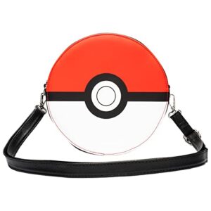 loungefly pokemon poke ball crossbody purse